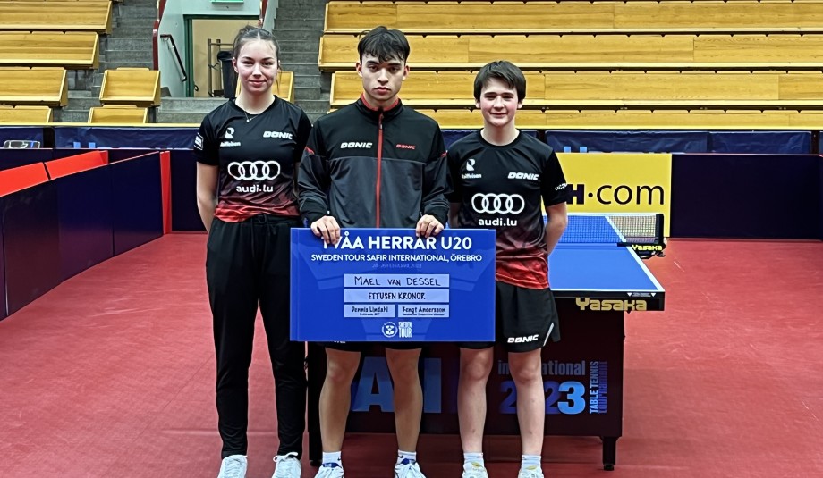 Van Dessel und Sahr mit erstem Platz in Schweden