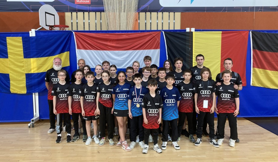 2. Platz in der Mannschaftswertung in Mulhouse