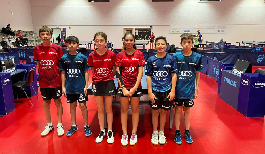 6 FLTT-Jugendspieler bei den Euro Mini Champs in Straßburg